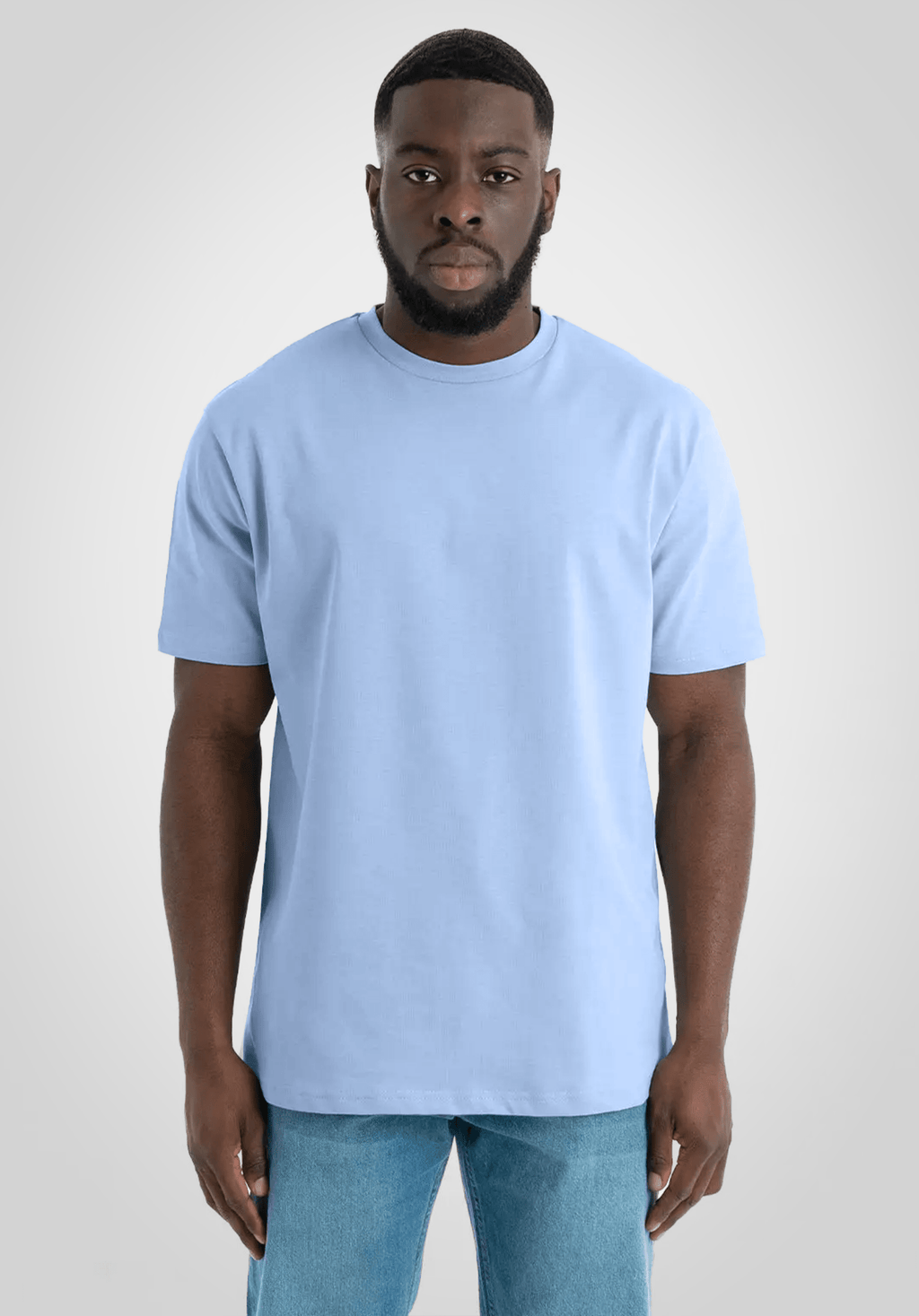Heavy Regular Fit Tee - Light Blue